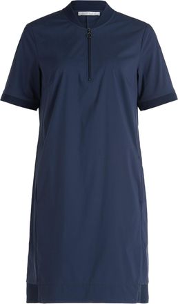 Betty & Co Damen Casual-Kleid mit Rippbündchen 42, Dunkelblau