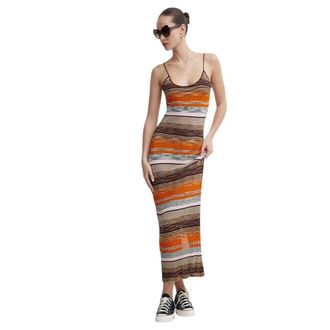 Desigual Damen, Kleider, Mehrfarbig, LGr&ouml;&szlig;e