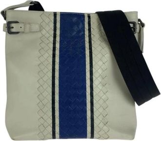 Bottega Veneta unisex, Pre-owned, Multicolore, Taille: ONE Size Sac bandouli&egrave;re en cuir Pre-owned