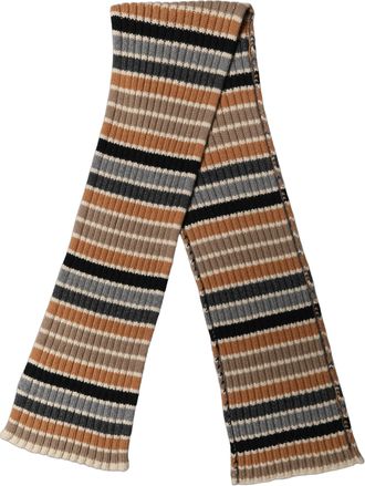 Dolce & Gabbana Striped Knitted Scarf - Multicolor