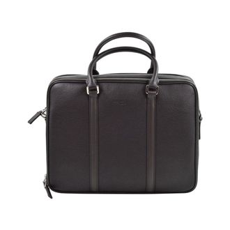 Pourchet Ethan Briefcase - Homme - Sacs - Brun - Taille: ONE Size