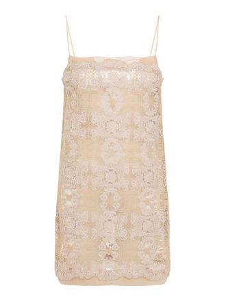 Ermanno Scervino Robe Courte - Beige