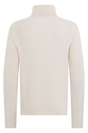 Slowear Virgin Wool Turtleneck Sweater - Beige