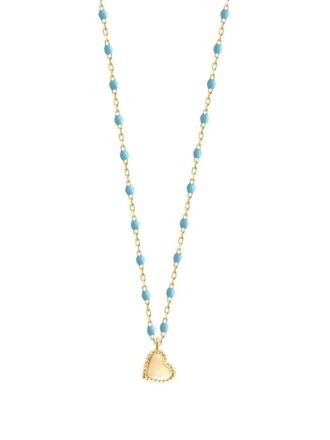 Gigi Clozeau collier cha&icirc;ne Lucky Heart en or 18ct