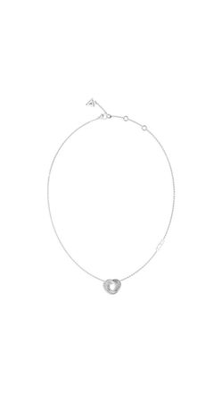 Guess Colar, A&ccedil;o, Silber, Kein Edelstein