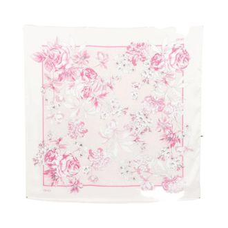 Liu Jo Femme, Accessoires, Rose, Taille: ONE Size Floral-print Scarf