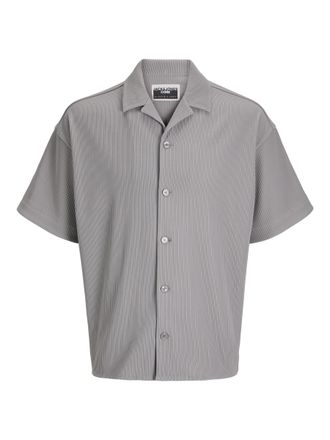 Jack & Jones Jcohorizon Plisse Resort Shirt Ss