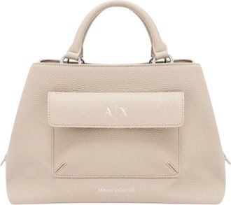 A|X Armani Exchange Femme, Sacs, Beige, Taille: ONE Size Sac Shopper