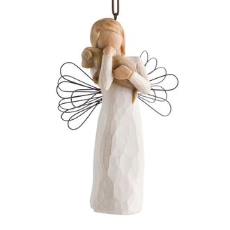 Willow Tree Engel der Freundschaft Ornament, handbemalte Figur aus Harz, 11,4 cm hoch, fr Feierliche Anlsse und Geburtstage