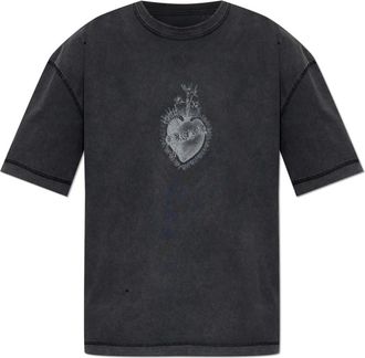 AllSaints Homme, Tops, Gris, Taille: M Sabbath T-shirt