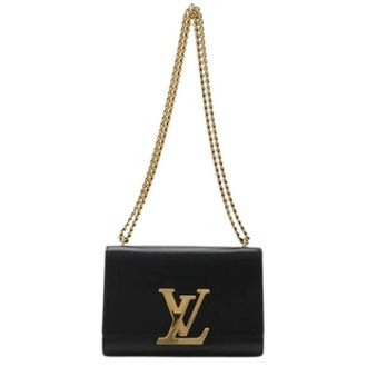 Louis Vuitton Pre-owned Pochette Louise MM Schultertasche aus Leder - - Pre-owned - Damen - Schwarzk - ONE SIZE