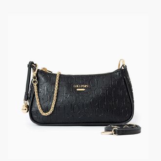 Lollipops Sac bandouli&egrave;re noir Sanja