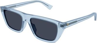 Bottega Veneta Femme, Accessoires, Bleu, Taille: 54 MM Lunettes de soleil