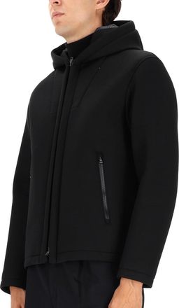 Herno Three-Layer Water-Repellent Viscose Jacket - Black
