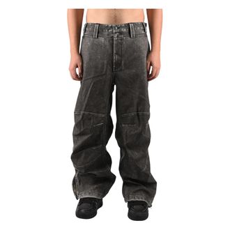 Diesel Loose-fit Jeans - - Trousers - Herren - Schwarzk - 2XL