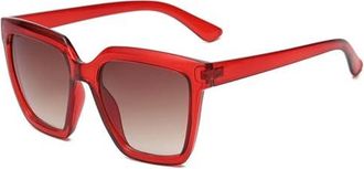 Generic Lunettes De Soleil Polaris&eacute;es For Femmes Faisant Du Shopping Dans La Rue, For Hommes Et Hommes, Style Sport Et Urbain.(Red)