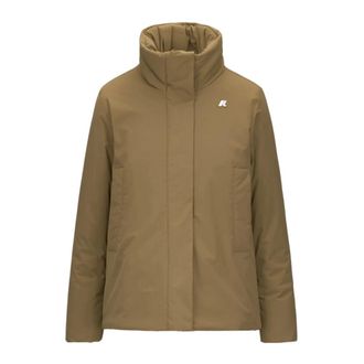 K-Way Stylische Winterjacke - - Jackets - Damen - Braun - L