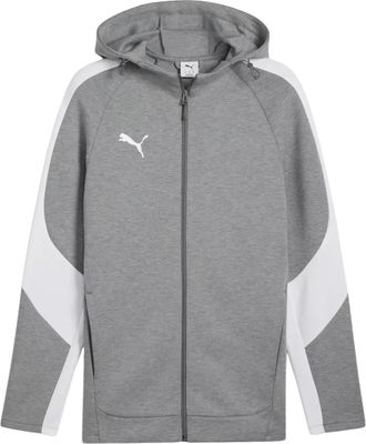 Puma teamEVOSTRIPE Kapuzenjacke grau, S Herren