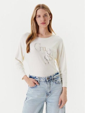 Guess Pullover W5YR22 Z2NQ2 Écru Regular Fit