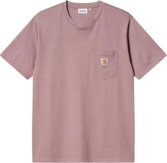 Carhartt Work in Progress Hudson Pocket T-Shirt - - Tops - Herren - Lila - L