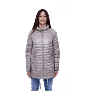 DIEGO M Kapuzenjacke in Tonfarbe - - Jackets - Damen - Grau - M