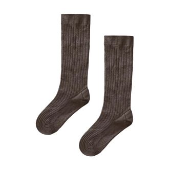 Wolford Mi-bas c&ocirc;tel&eacute;es Shimmer - Femme - Sous-v&ecirc;tements - Brun - Taille: XS