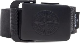 Stone Island Homme, Accessoires, Noir, Taille: 90 CM Ceintures Stone Island