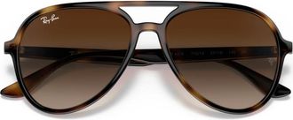 Ray-Ban unisex, Accessoires, Brun, Taille: 57 MM Lunettes de soleil