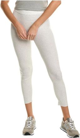 Brunello Cucinelli Femme, Pantalons, Blanc, Taille: 40 FR Gym Leggings