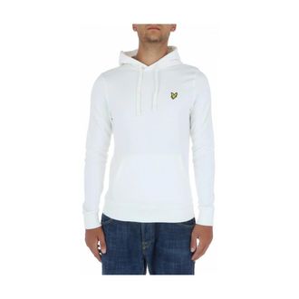 Lyle & Scott Klassischer Baumwoll-Hoodie - - Sweatshirts & Hoodies - Herren - Wei&szlig; - L