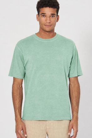 Hempage Hempage Herren vegan T-Shirt Basic Menta Gr&uuml;n