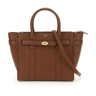 Mulberry Femme, Sacs, Brun, Taille: ONE Size Zipped Bayswater Small Handbag