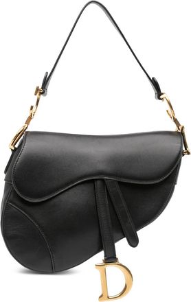 Dior sac porté épaule Saddle (2018) - Noir