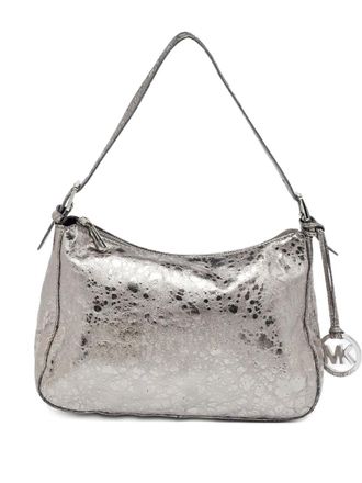 Michael Kors sac port&eacute; &eacute;paule &agrave; fini verni (ann&eacute;es 2024) - Gris