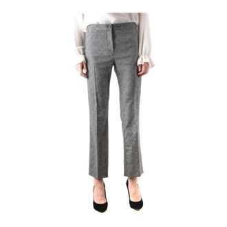 Moschino StraightLeg Hose - - Trousers - Damen - Grau - S