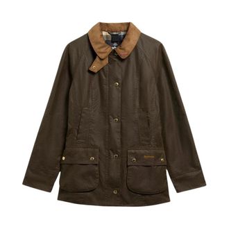 Barbour Beadnell Wachsjacke - - Jackets - Damen - Braun - XL