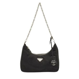 Prada Sac Mini en Nylon Pre-owned - Femme - Pre-owned - Noir - Taille: ONE Size