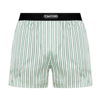 Tom Ford Silk Boxers - - Underwear - Herren - Gr&uuml;n - S
