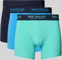 Mc Neal Trunks mit elastischem Label-Bund im 3er-Pack