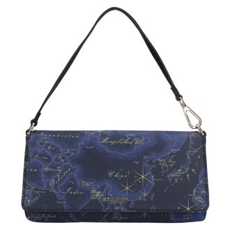 Alviero Martini 1A Classe Femme, Sacs, Bleu, Taille: ONE Size Flap Shoulder Bag