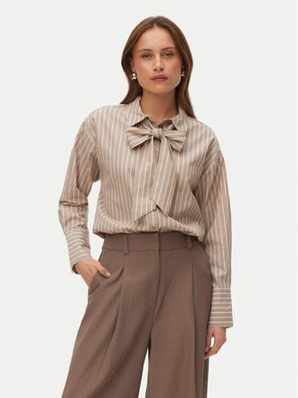 Vero Moda Hemd Islunn 10342449 Beige Regular Fit
