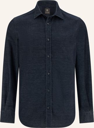 Boggi Milano Boggi Milano Cordhemd Regular Fit blau