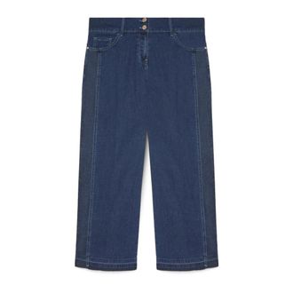 Fiorella Rubino Cropped Jeans - - Jeans - Damen - Blau - XL
