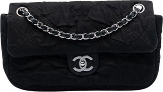 Chanel Sac bandouli&egrave;re en maille Pre-owned - Femme - Pre-owned - Noir - Taille: ONE Size