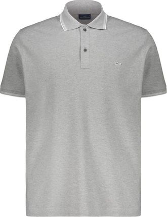 Paul & Shark Homme, Tops, Gris, Taille: L Cotton Polo