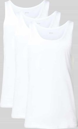 HUGO BOSS Tank Top mit Label-Detail im 3er-Pack Modell Modern