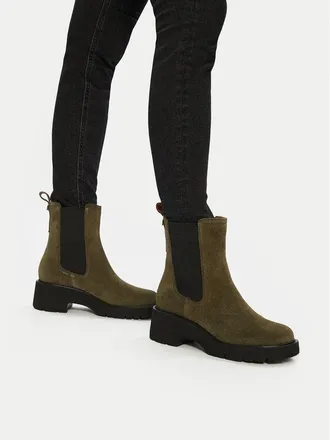 Camper Klassische Stiefeletten Milah K400575-014 Gr&uuml;n