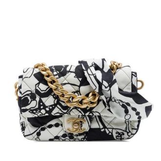Chanel Pre-owned Canvas Flap Bag - - Pre-owned - Damen - Mehrfarbig - ONE SIZE
