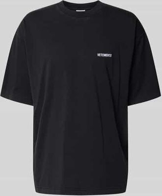 VETEMENTS Relaxed Fit T-Shirt aus reiner Baumwolle