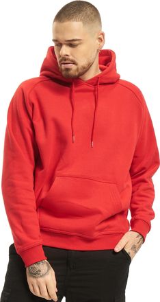 Urban Classics Herren Kapuzenpullover, Regul&auml;r, 65 Prozent Baumwolle, 35 Prozent Polyester, rot, 3XL